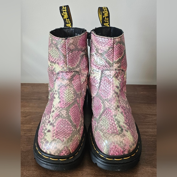 Dr. Martens | Shoes | Rare Doc Martens Vintage Snake Slim Boots Size 9 ...